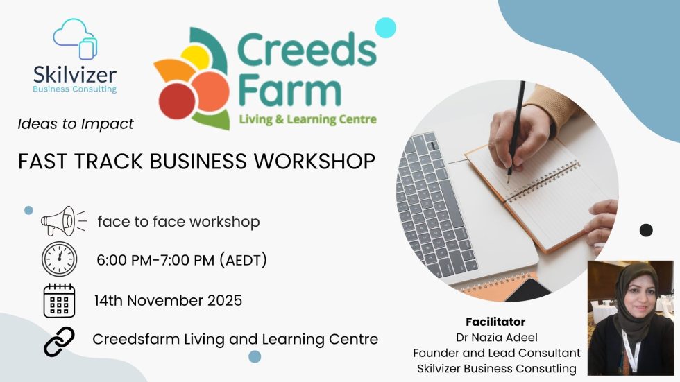 Fast – Track Business Workshop | Creeds Farm